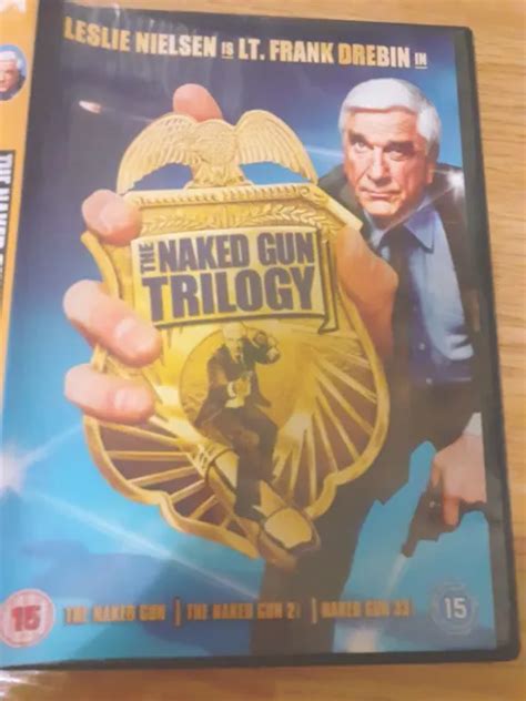 Disc Film Boxset The Naked Gun Trilogy Collection Dvd Comedy
