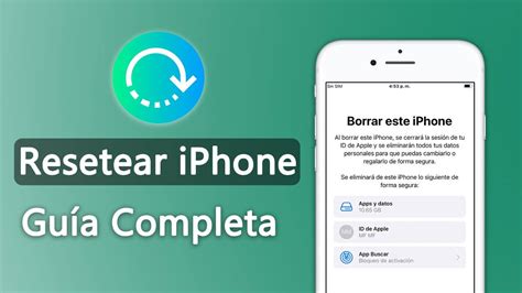 C Mo Restaurar Iphone De F Brica Sin Contrase A Icloud