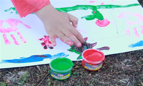 Pintura Dactilar La Importancia De Los Sentidos Artel