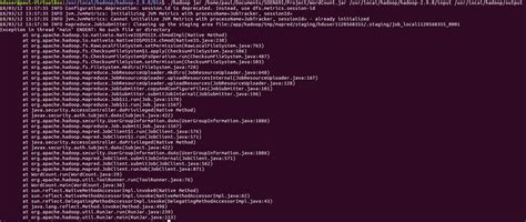 No Such File Or Directory In Hadoop While Executing WordCount Program