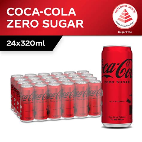 Coca Cola Zero Sugar 24 X 320ml Case Shopee Singapore