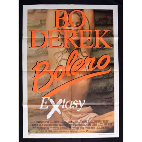 manifesto BOLERO bo derek sexy nuda extasy Ana Obregón Olivia d Abo A63