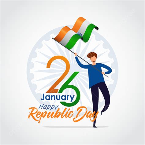 Indian Republic Day Vector Art PNG Indian Republic Day Celebration