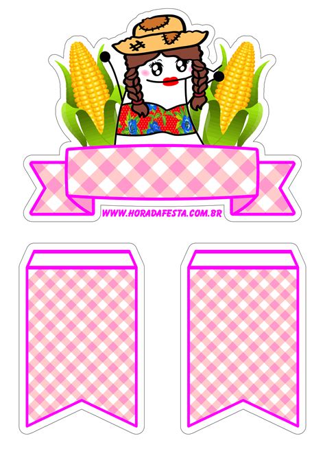 Festa Junina Flork Of Cows Topo De Bolo Para Imprimir Png Verloop Io