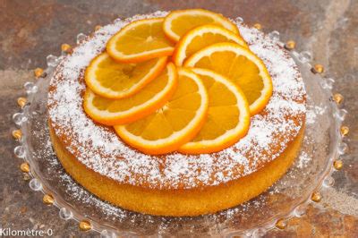 Gâteau marocain à lorange et aux amandes Kilomètre 0