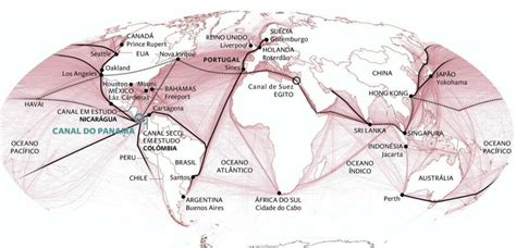 Identificação das zonas portuárias na América Latina e a sua relação