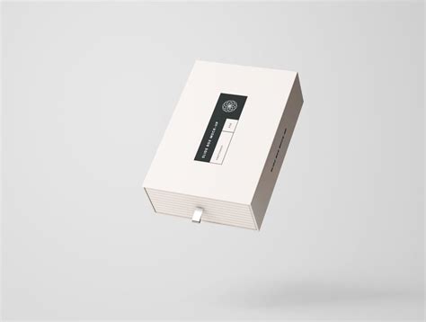 Rectangle Slide Box Mockup