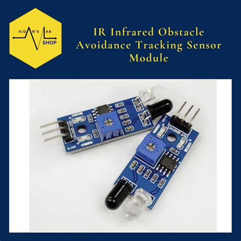 Ir Infrared Obstacle Avoidance Tracking Sensor Module Aidans Lab