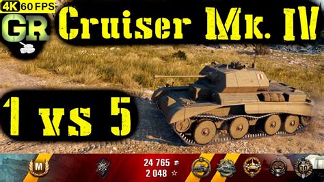 World Of Tanks Cruiser Mk Iv Replay Kills K Dmg Patch