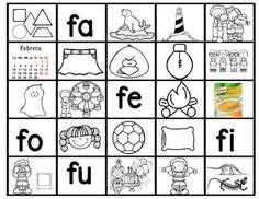 16 Ideas De Fa Fe Fi Fo Fu Actividades De Letras Lectura Y Escritura