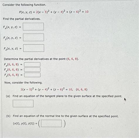 solved consider the following function