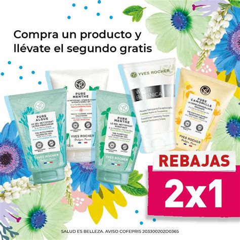 Rebajas Yves Rocher 2x1 En Productos Participantes