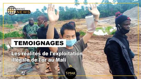 MALI MINING NEWS Témoignages d orpailleurs sur l exploitation