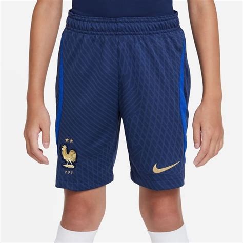 Frankrike Shorts Dri Fit Strike Navy Bl Guld Barn