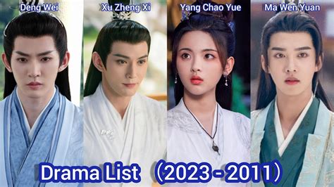 Xu Zheng Xi Yang Chao Yue Ma Wen Yuan And Deng Wei Drama Lis2023