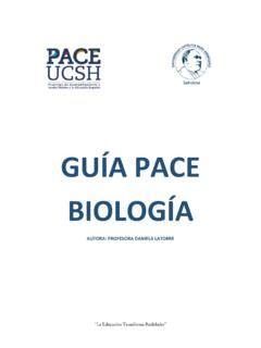 GUÍA PACE BIOLOGÍA gu 205 a pace biolog 205 a pdf PDF4PRO