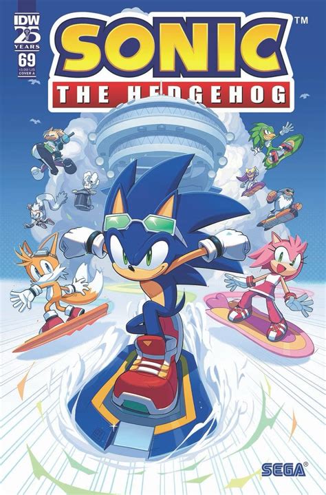 IDW Sonic 69 Cover Images Release Date Grabber Zone
