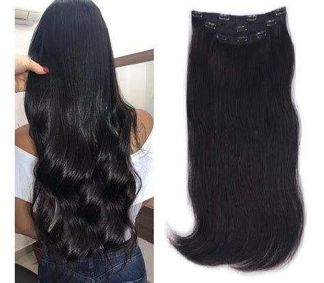 Aplique Tic Tac Cabelo Humano Liso Ondulado 200grs 70cm 3t Mercado Livre