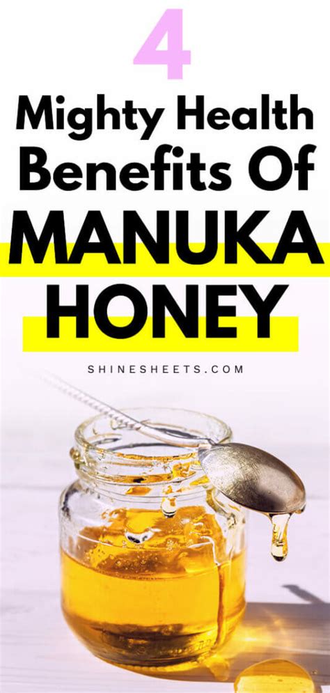4 Mighty Health Benefits Of Manuka Honey