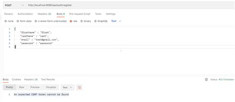 java an expected csrf token cannot be found using spring boot 3 0 5 stack overflow
