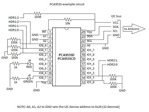 Esp And Pcf I O Expander Example Esp Learning Off