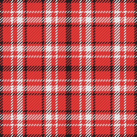 Seamless Pattern Of Scottish Tartan Plaid Repeatable Background With