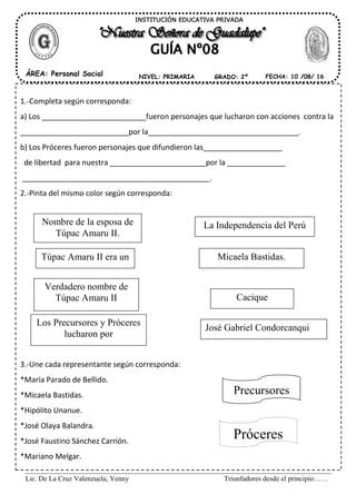 Proceres Y Precursores PDF