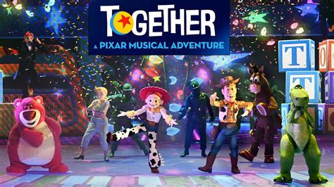 TOGETHER A Pixar Musical Adventure Sneak Peek At Disneyland Paris