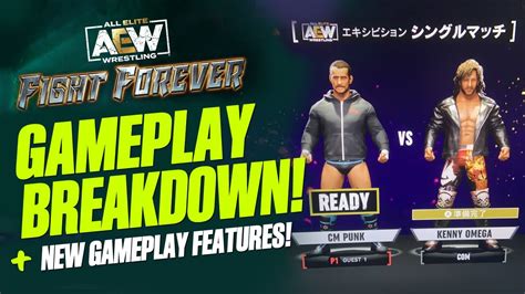 Aew Fight Forever New Entrances Match Gameplay New Features