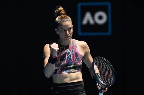 Maria Sakkari Looks Ripped At Australian Open After Insane Body