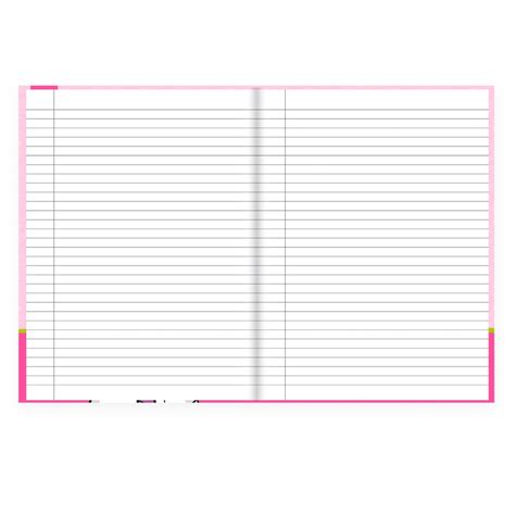Caderno Universit Rio Capa Dura Brochura Costurado Folhas Barbie