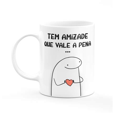 Caneca Flork Meme Amizade Que Vale Uma Galinha Inteira Parcelamento