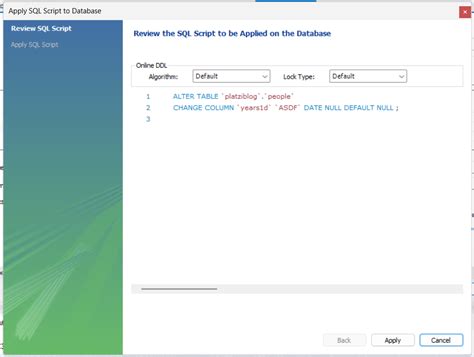 Sql Como Puedo Cambiar El Nombre De Una Columna En Mysql Stack