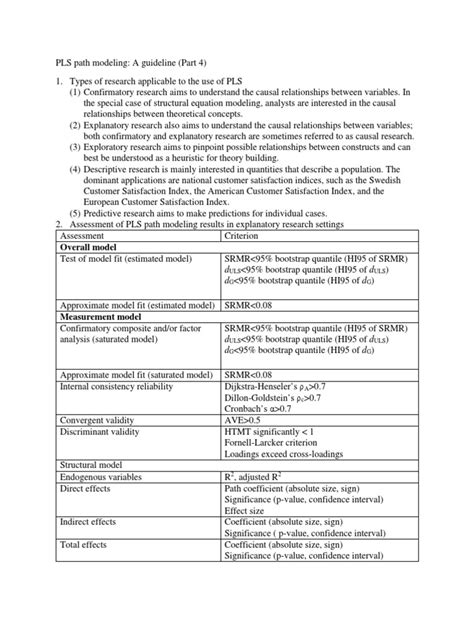 pls path modeling guideline part4 pdf resampling statistics scientific method