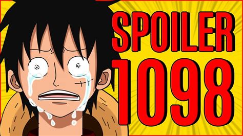 WARNUNG DU WIRST WEINEN WARUM ODA ONE PIECE MANGA KAPITEL 1098