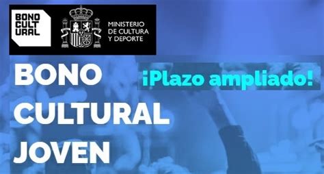 Ampliado El Periodo Para Solicitar El Bono Cultural Joven