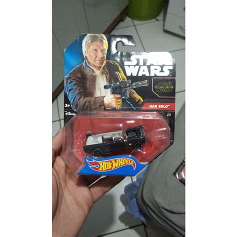 Star Wars Han Solo Bb 8 Darth Vader Chopper Obi Wan Kenobi Hot Wheels Character Car