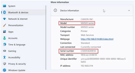 How To Find Printer Model And Serial Numbers On Windows 11