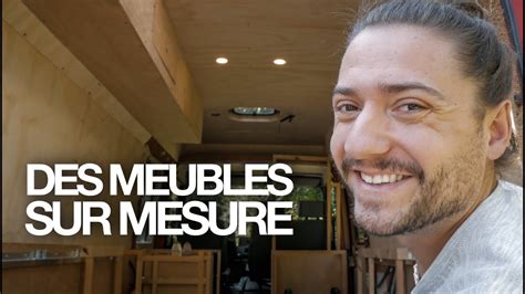 08 L aménagement prend forme fabrication des meubles YouTube