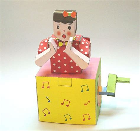Paper Automata Moving Model Download And Make Happy Tune Que Sera Sera Paper Crafts Ruler
