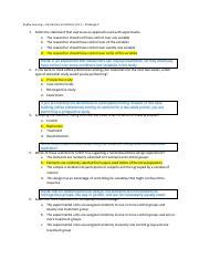 Intro To Stats Unit 1 Challenge 3 Pdf Sophia Learning Introduction