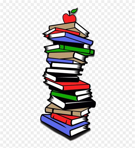 Clipart Stack Of Books Clipart Pile Of Books Graphic Clip Art