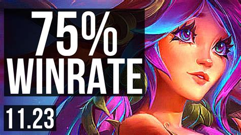 LILLIA Vs SHYVANA JNG 75 Winrate Legendary KR Master 11 23