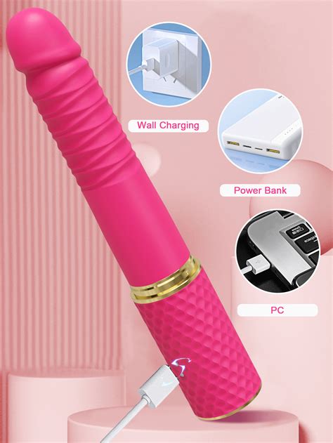Automatic Thrusting Dildo Sex Machine Realistic Vibrating Dildo Vibrator For Women Silicone