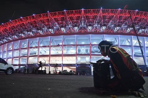 RENOVASI STADION UTAMA GBK SELESAI ANTARA Foto