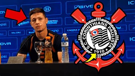 OLHA OQUE O RODRIGO GARRO FALOU APÓS ACERTO O CORINTHIANS NOTICIAS