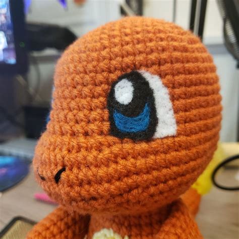 Free Charmander Amigurumi Pattern 1Up Crochet In 2022 Crochet