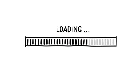 Loading Bar Doodle Element Hand Drawn Vector Art At Vecteezy
