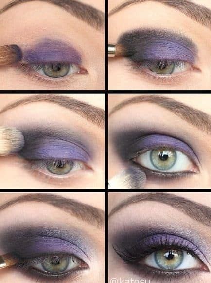 42 Idées Pour Un Maquillage Des Yeux Magnifique Purple eye makeup