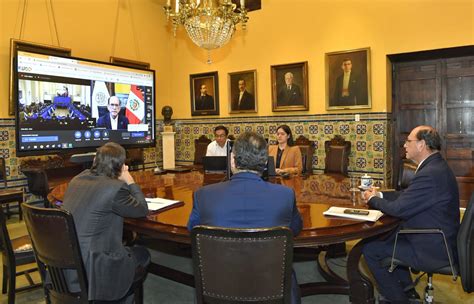 Cancillería Perú on Twitter El Canciller CesarLanda0 inició su